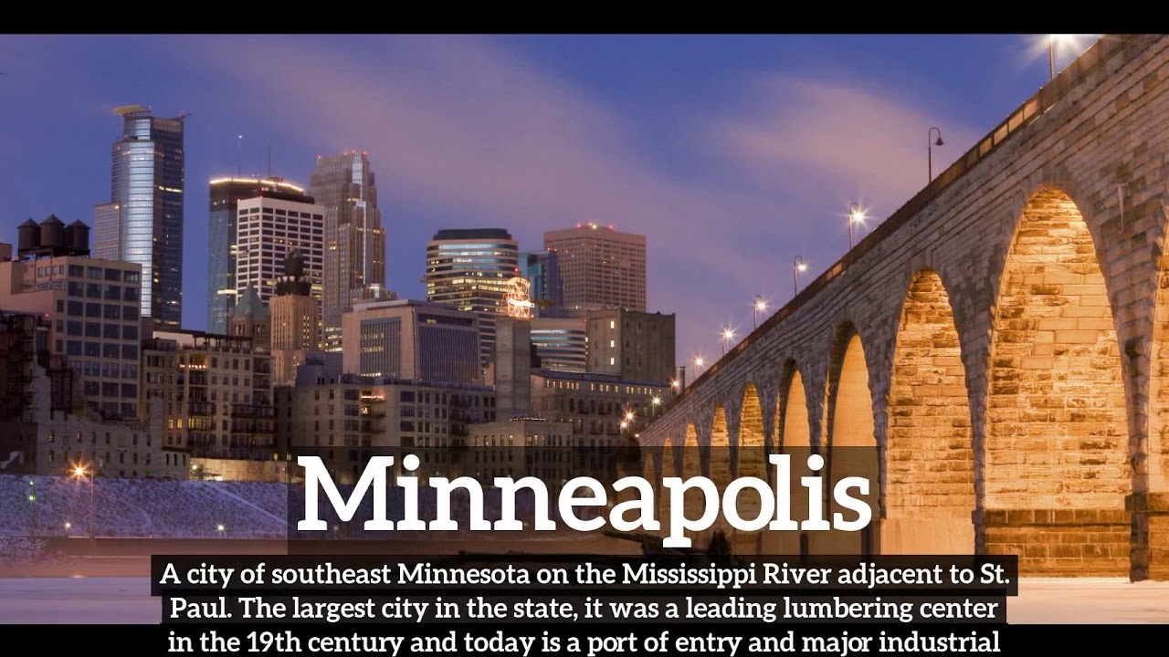 Minneapolis Meaning, Pronounciation, Information, and Images | How to ...