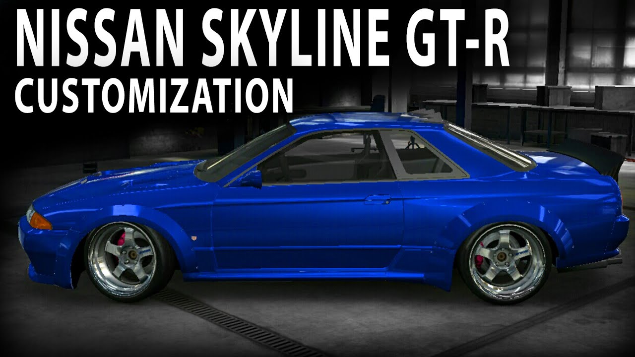 NFS NO LIMITS - Nissan Skyline GT-R BNR32 (Customization and Gameplay ...