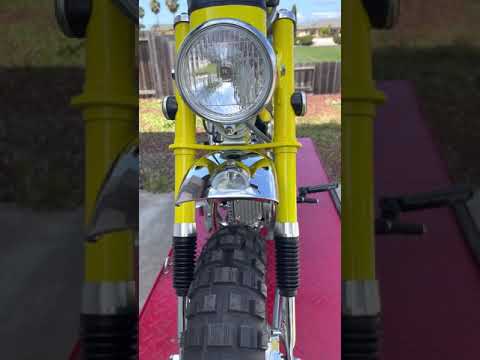 1969 Honda Mini-Trail 70 Yellow