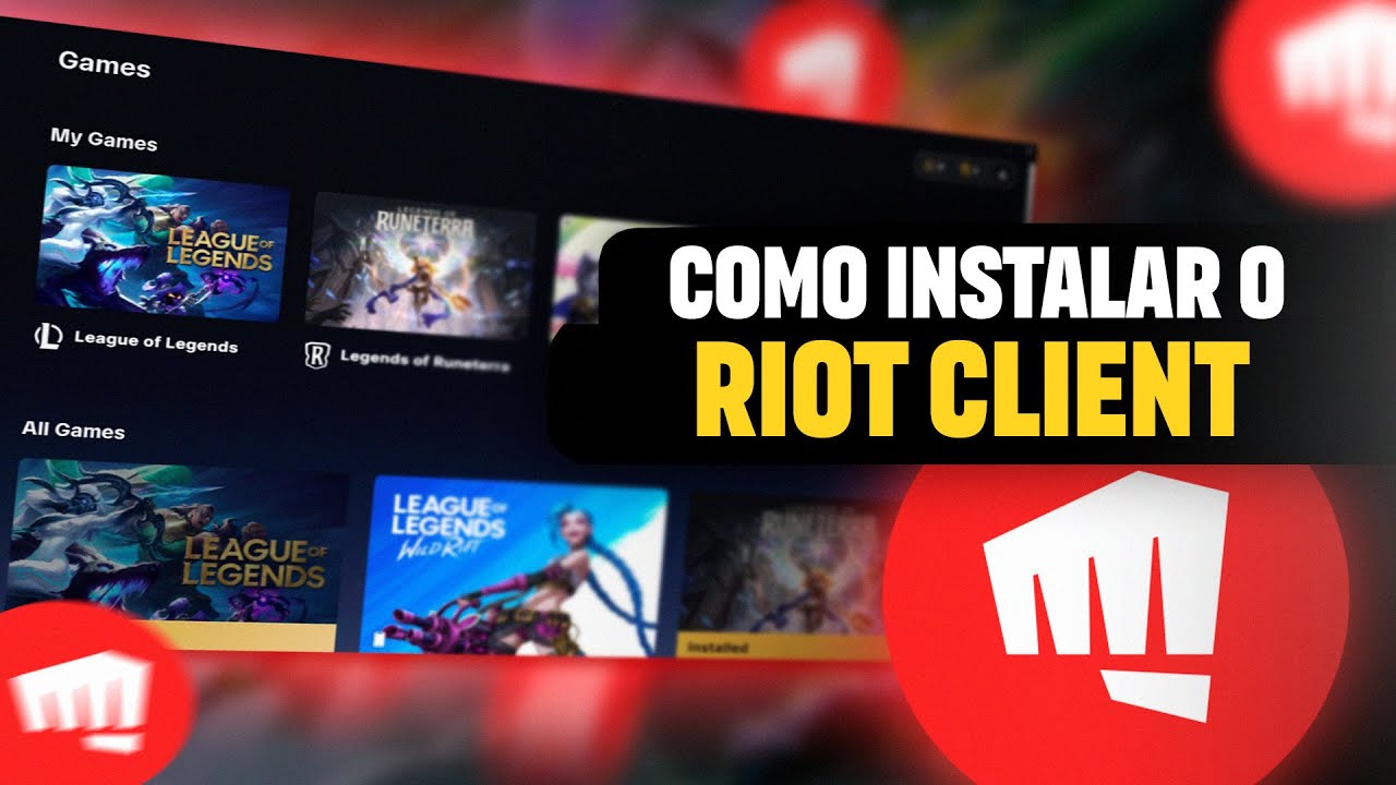 Download do Riot Client: Como instalar e solucionar problemas - YouTube