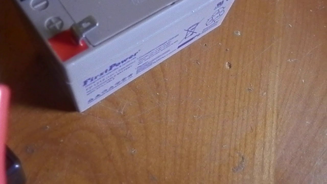 A conventional lead acid battery charged super capacitor-test for lead ...