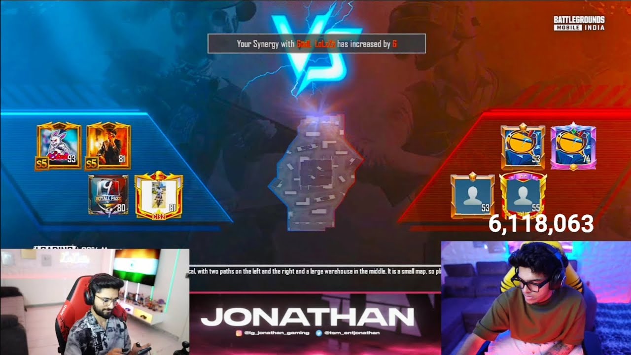 JONATHAN GAMING and LOLzZz GAMING SAME TDM MATCH || LOLZZZ HIGHEST KILLS 🤯 BGMI BOY - YouTube