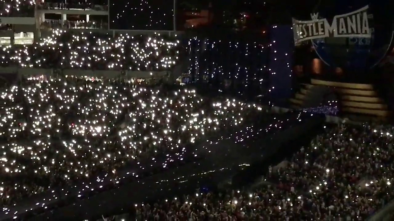 4/2/2017 WWE Wrestlemania 33 (Orlando, FL) - WWE Champion Bray Wyatt ...