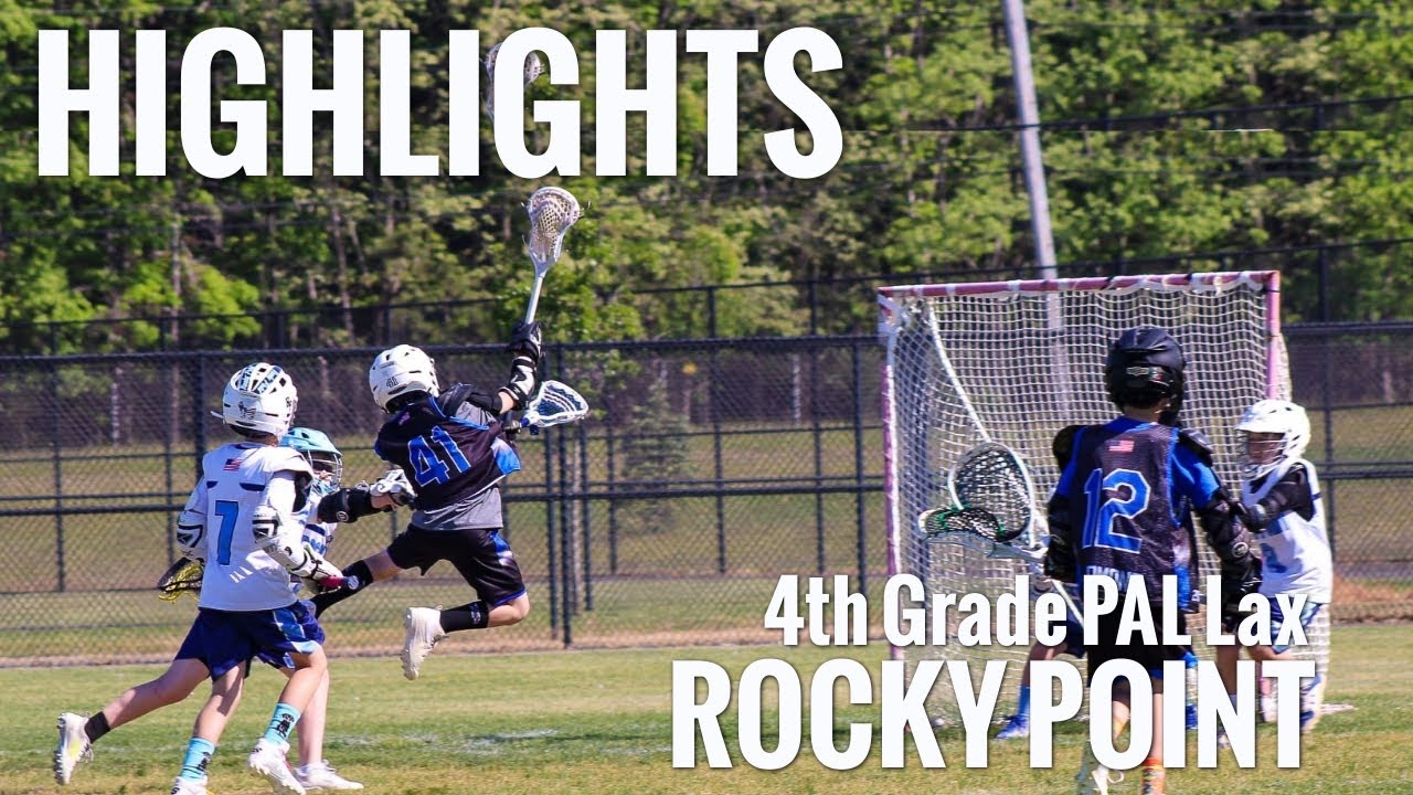 Highlights - Connor 4th Grade PAL Lacrosse - Game 7 vs Rocky Point ...