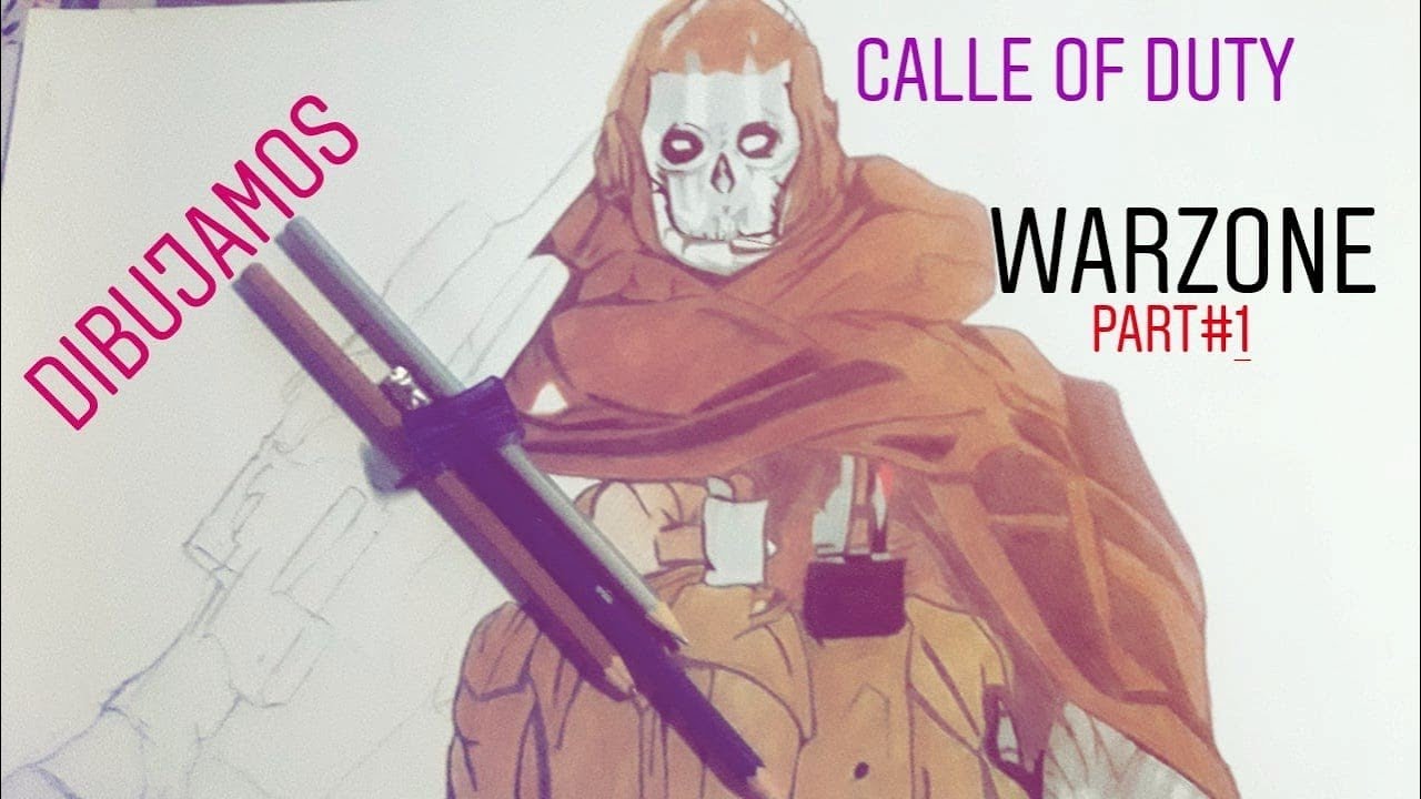 dibujando CALL OF DUTY WARZONE 😎 - YouTube