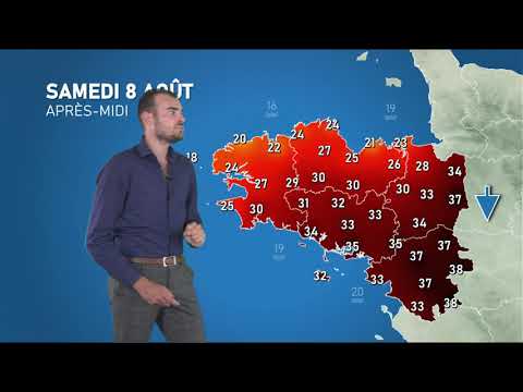 Bulletin météo pour le samedi 8 août 2020