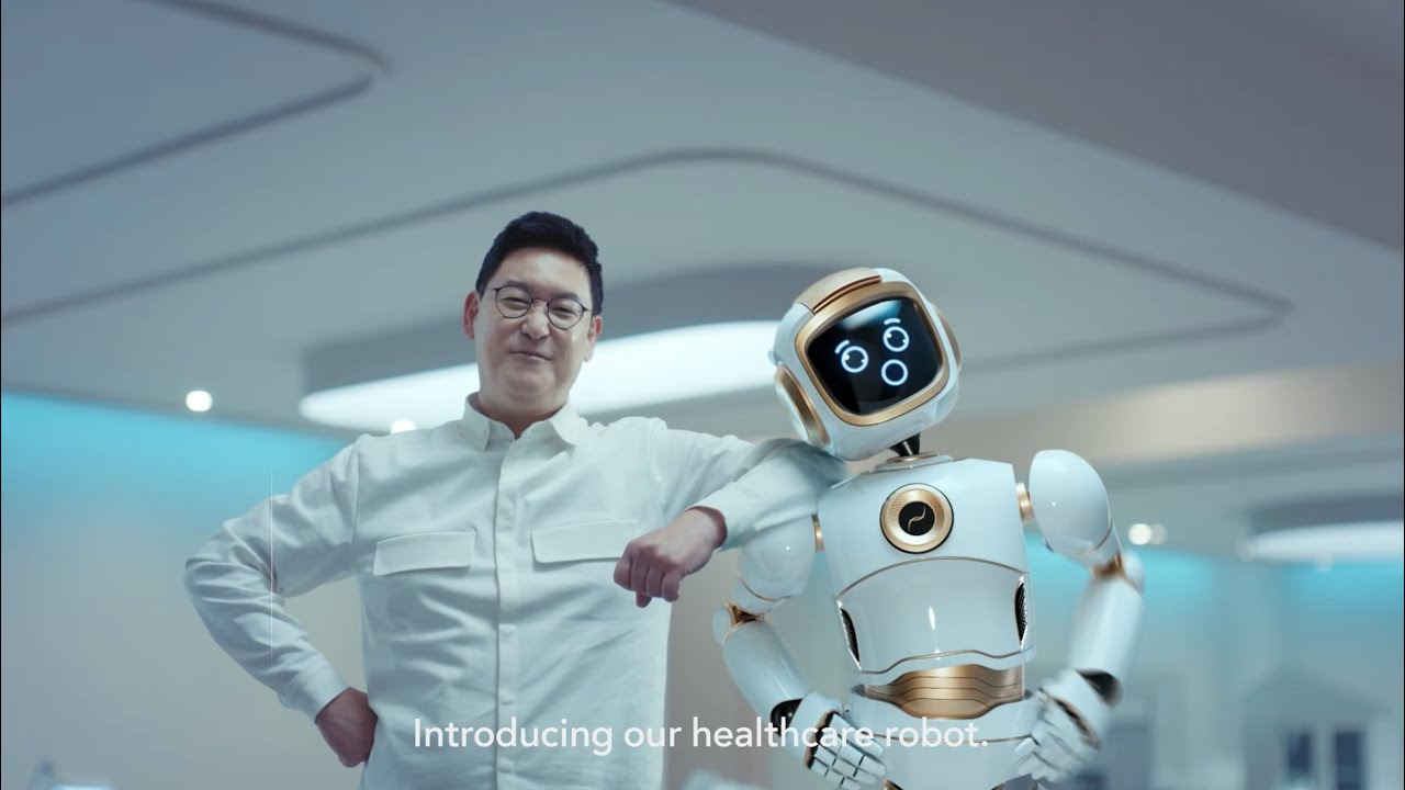 Introducing Bodyfriend's Healthcare Robot: Bringing Peace of Mind - YouTube