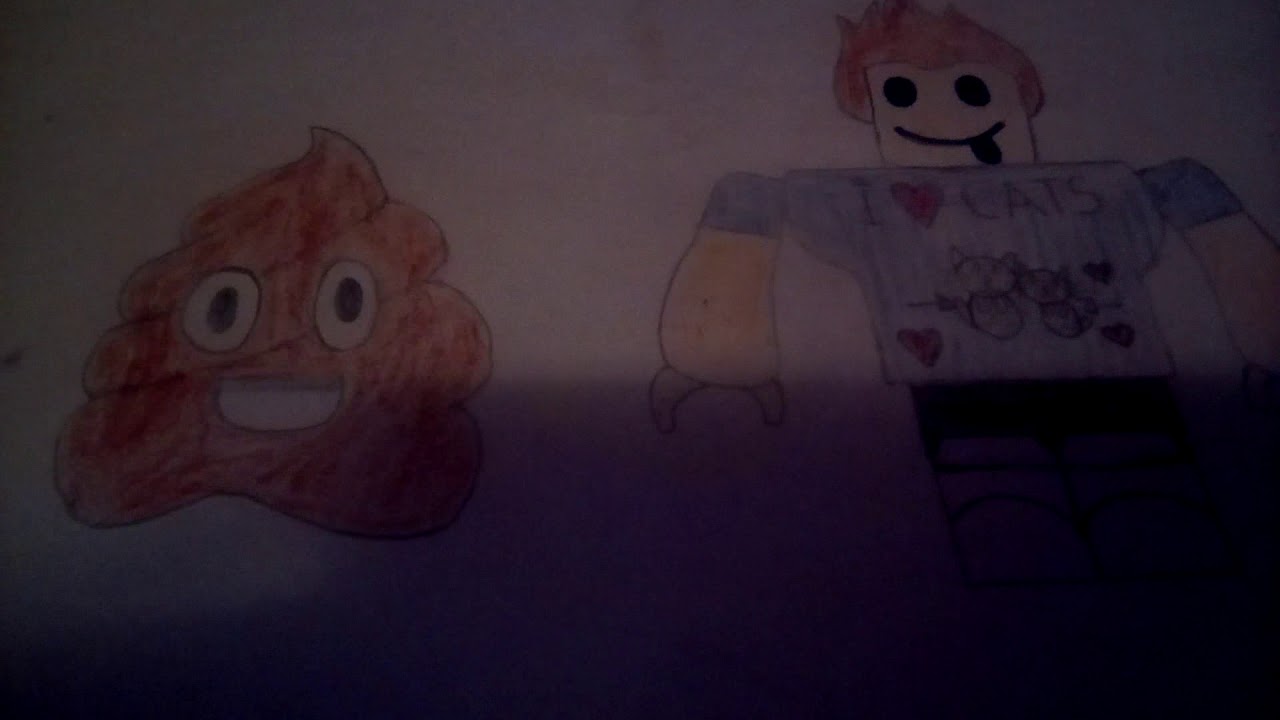 Drawing whit denis daily in style of roblox and poop ☺☺☺😊😊😊!!! - YouTube