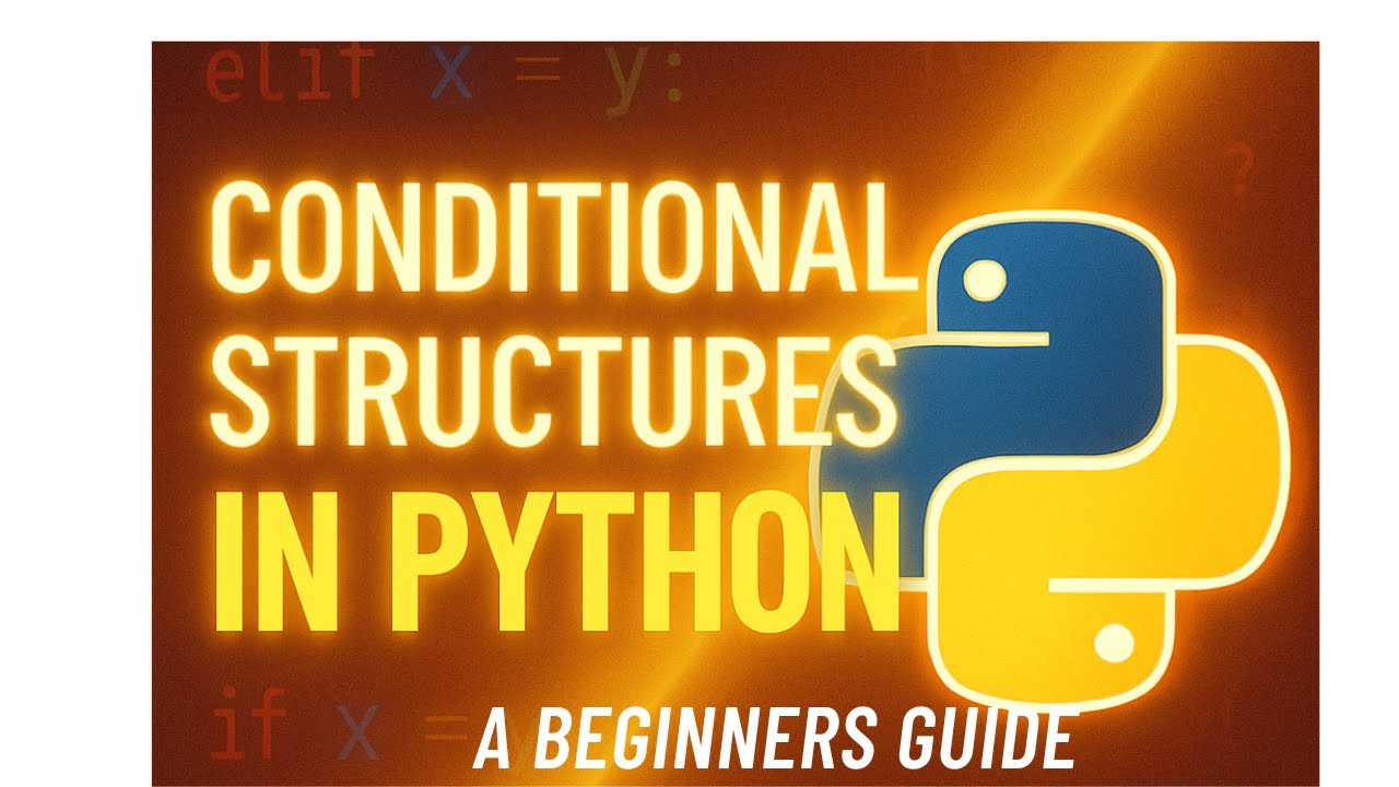Conditional Statements in Python| Control Structures in Python (First Year Computer # ...