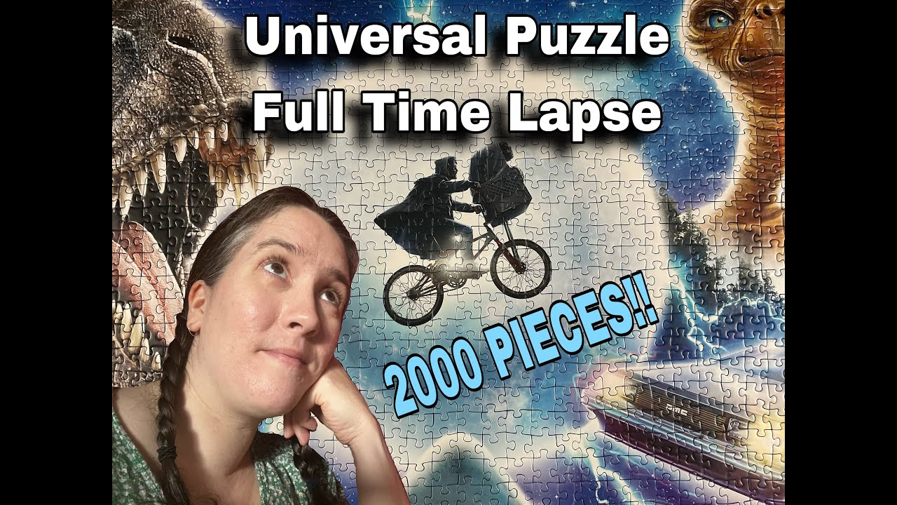 2000 PIECE Universal Puzzle by Ravensburger - FULL TIME LAPSE! - YouTube