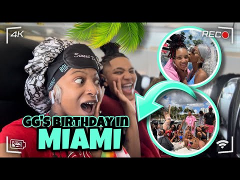 GG’S BIRTHDAY IN MIAMI… ft. C4S 🎉💫 - YouTube