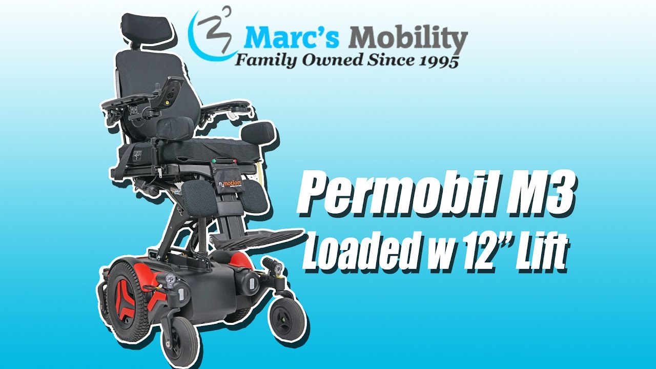 Permobil M3 - Fully Loaded with Light Kit - Review # 5148 - YouTube