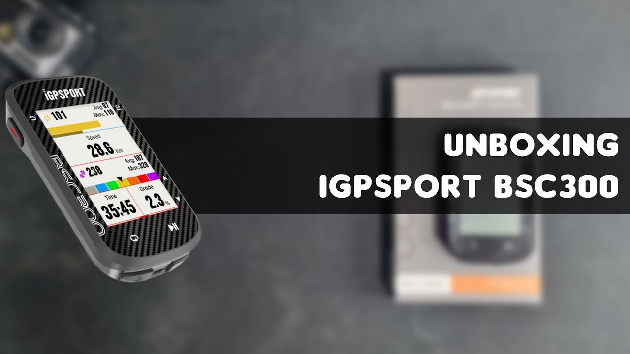 Unboxing - iGPSport BSC300 - YouTube