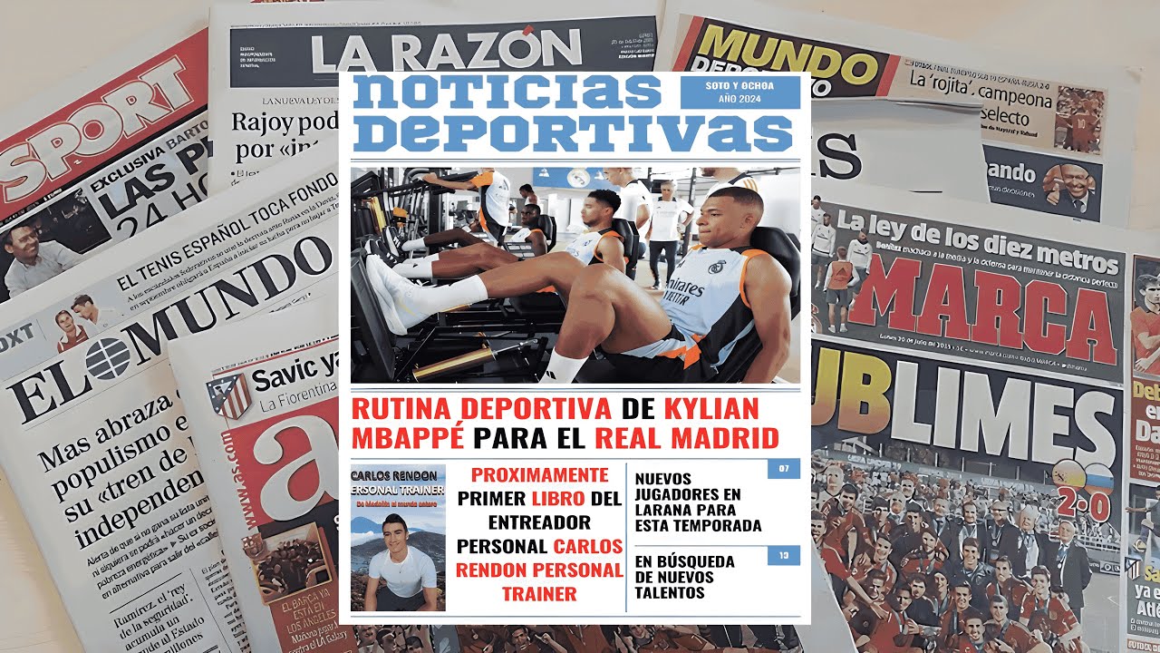 Rutina KYLIAN MBAPPE Gym Workout training ENTRENANDO en el REAL MADRID ...