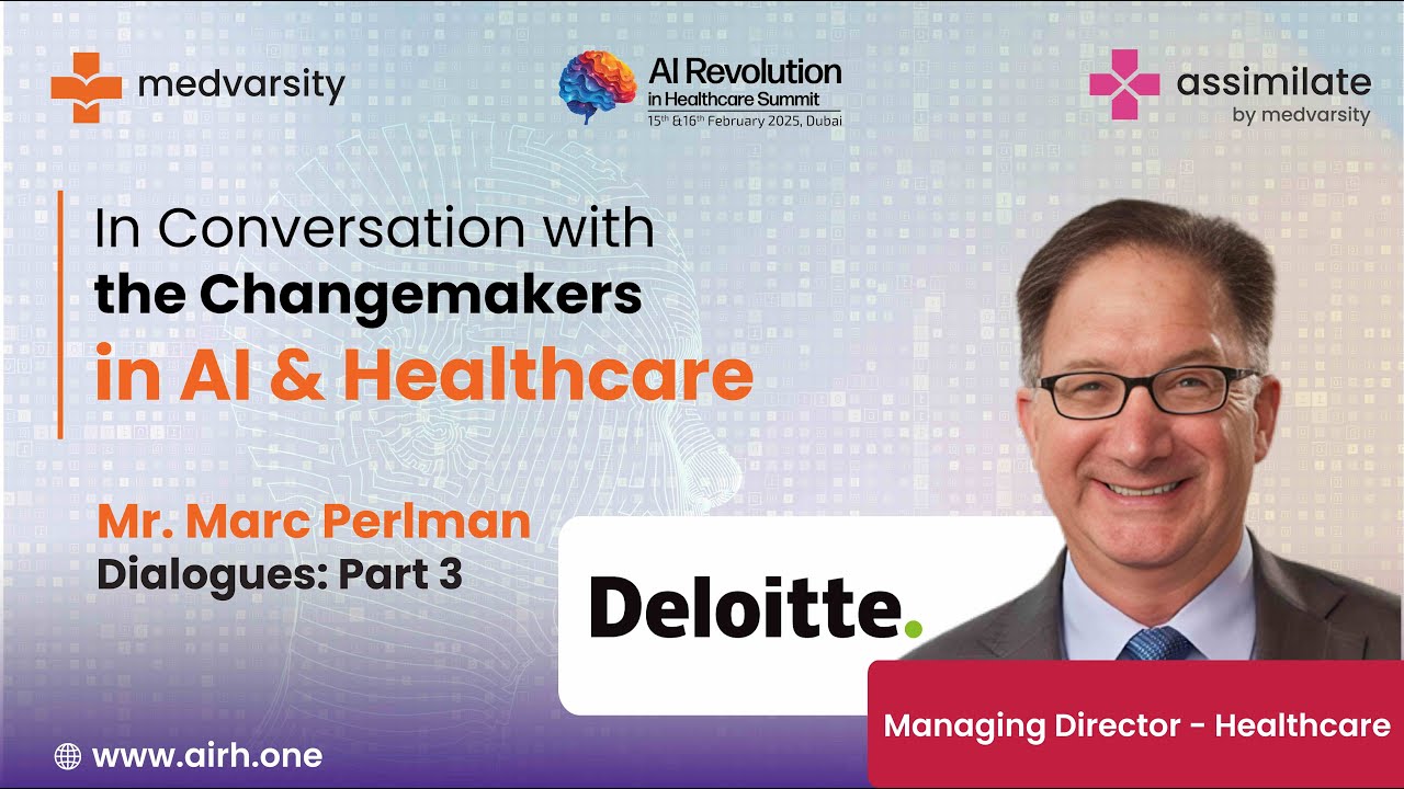 In Conversation with the Change - Makers in AI & Healthcare | Mr Marc ...