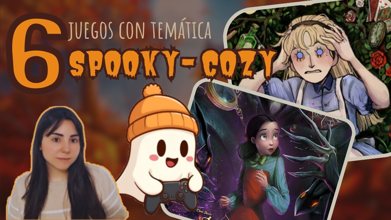 JUEGOS DE TERROR VERSIÓN COZY 🎃 PARA RELAJARTE ESTE HALLOWEEN ☕🧡 - YouTube