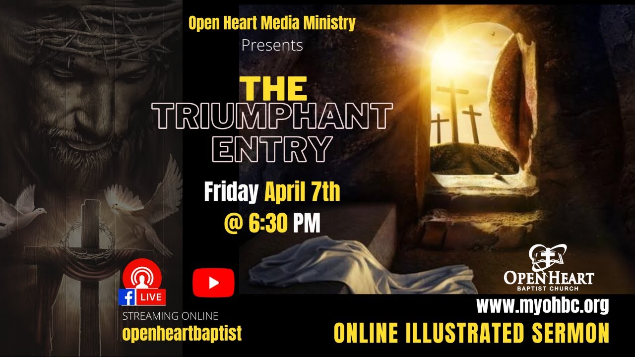 OHBC Illustrated Sermon: The Triumphant Entry - YouTube