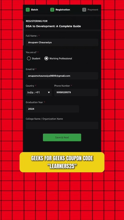 GFG COUPON CODE🔥 ️ | GEEKS FOR GEEKS LATEST COUPON | GFG DISCOUNT CODE ...