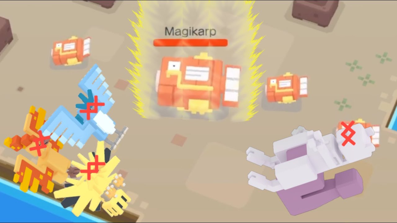 ESTE MAGIKARP PODRIA VENCER CUALQUIER LEGENDARIO!!! #33 / Pokémon Quest ...