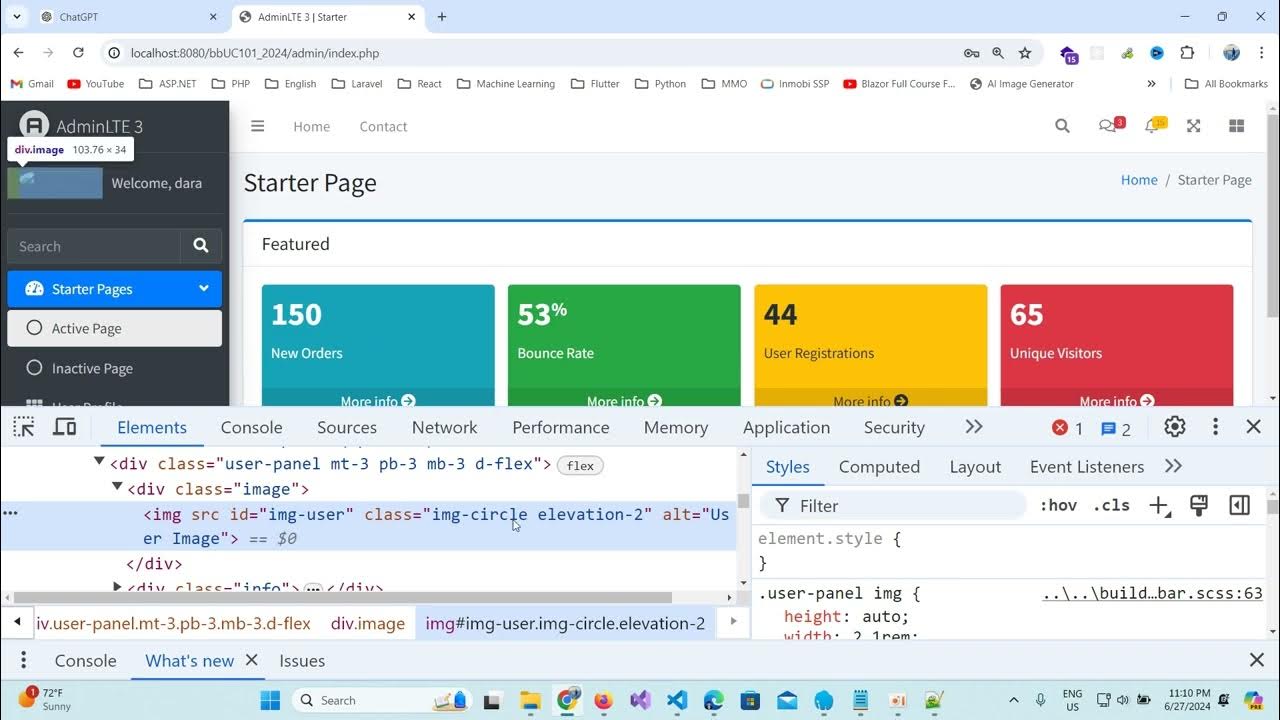 RoomC101-Web Application Development-Session Check using PHP MySQLi jQuery and Ajax - YouTube