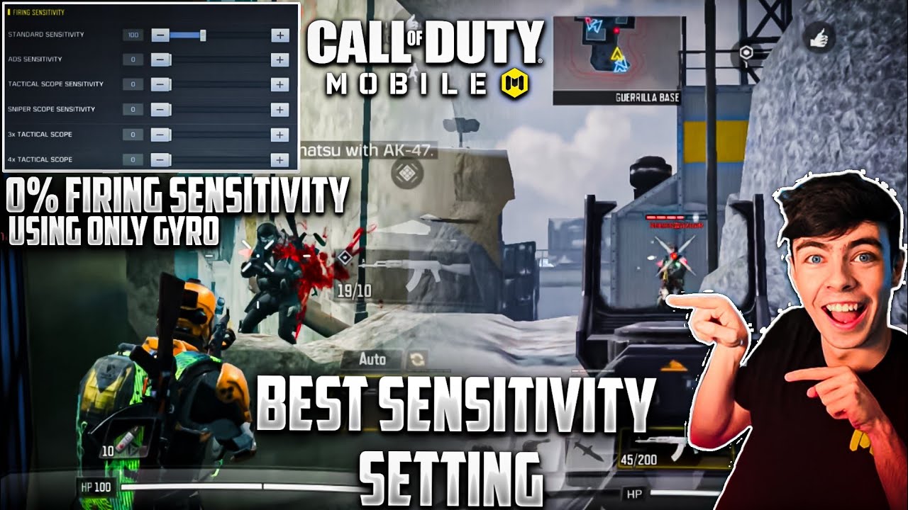Cod Mobile Sensitivity Settings | Cod Mobile Best Gyro Sensitivity ...