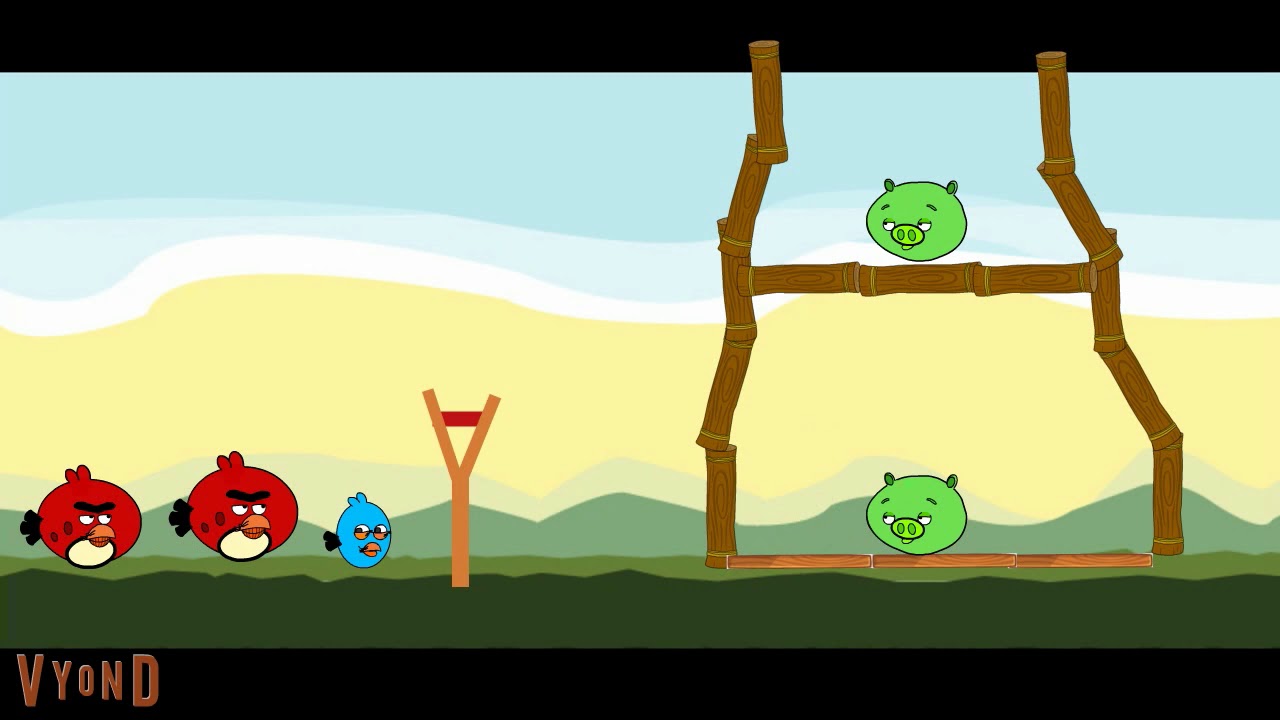 Angry birds in vyond! - YouTube