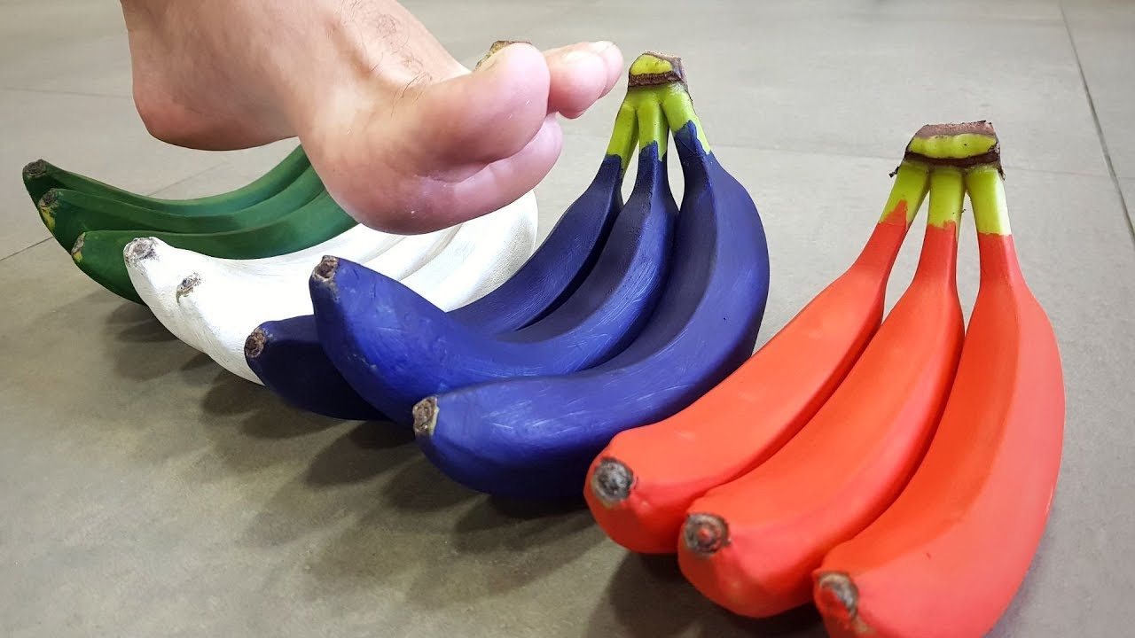 Crushing Crunchy & Soft Things by Feet! - ASMR EXPERIMENT: FEET VS ...