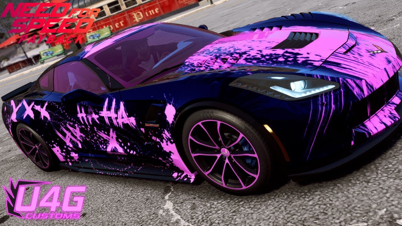 Need For Speed Payback Chevrolet Corvette Grand Sport Customization U4G ...