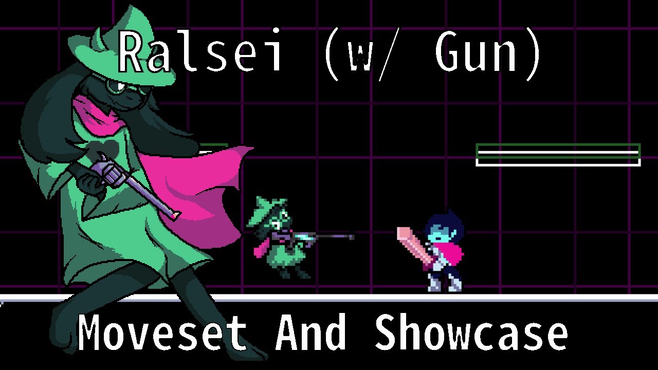 Rivals of Aether Workshop: Ralsei (With Gun) (Deltarune?) Moveset and ...