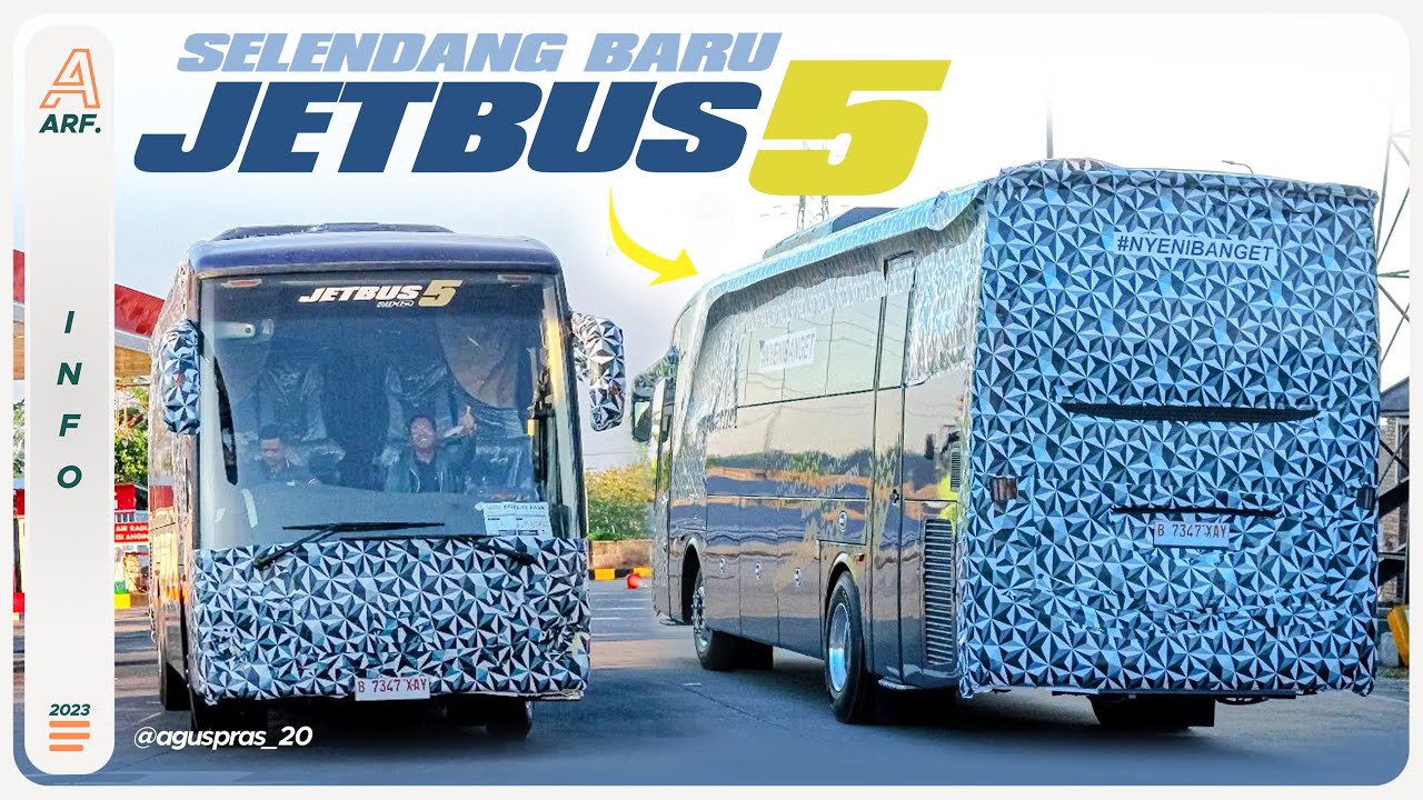 JETBUS 5 Single Glass & Medium Mulai Terlihat !! Seperti Inikah Desain ...
