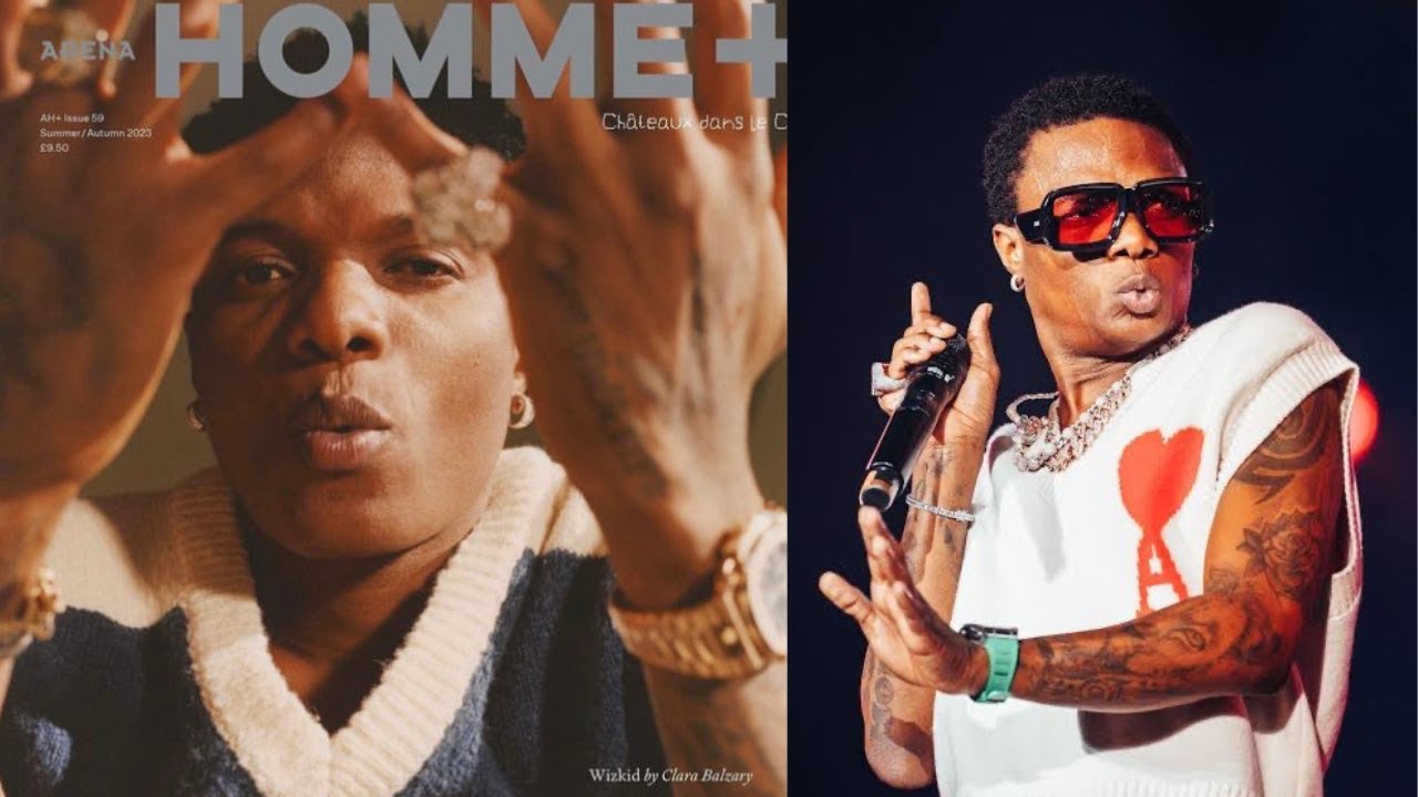 Wizkid Gets Endorsed by Christian Dior In New Magazine Cover - YouTube