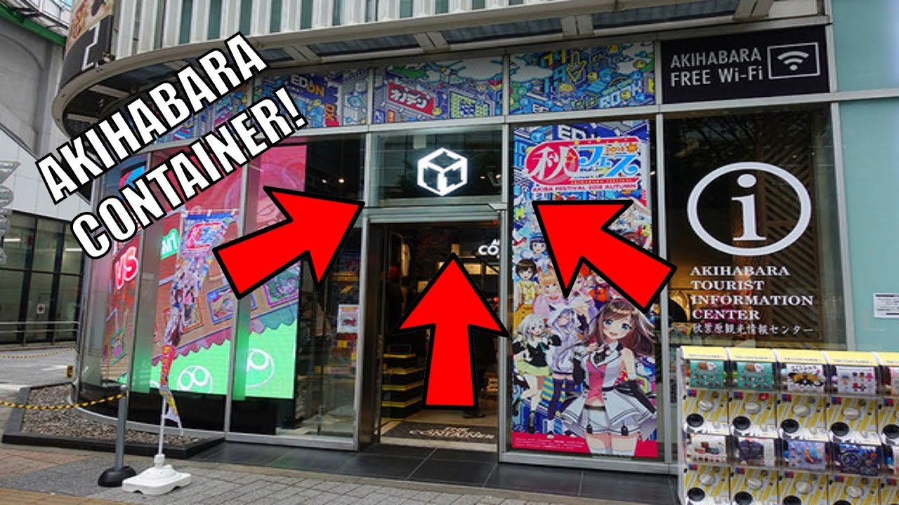How to Get to The Akihabara Container (from the Electric Town exit) - YouTube