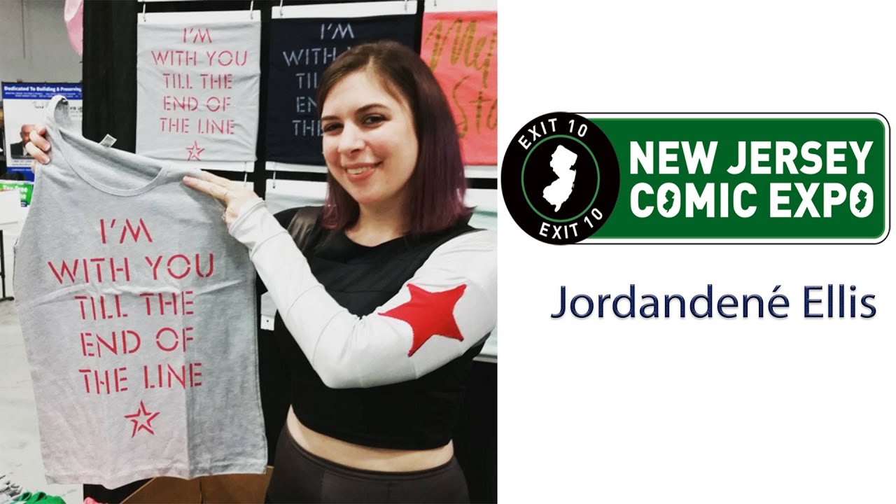 Jordan Dené Ellis from JORDANDENÉ at New Jersey Comic Expo 2015 - YouTube