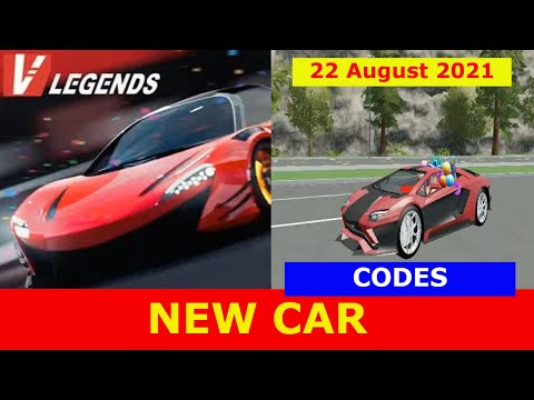 NEW UPDATE [🚗 NEW CAR!] CODE! Vehicle Legends ROBLOX | August 22, 2021 ...
