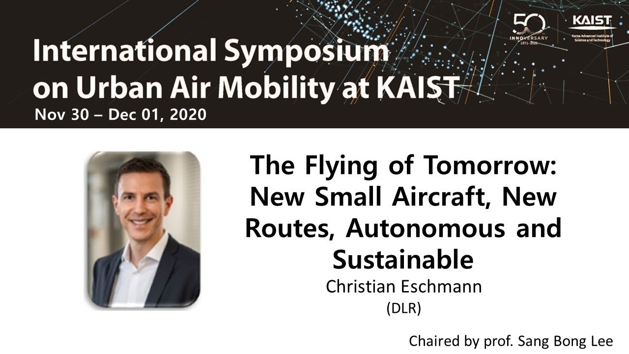 Christian Eschmann(DLR) - The Flying of Tomorrow - YouTube