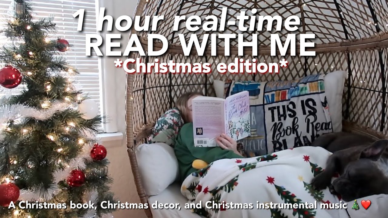 Read With Me in Real Time for 1 Hour: Christmas Edition - YouTube