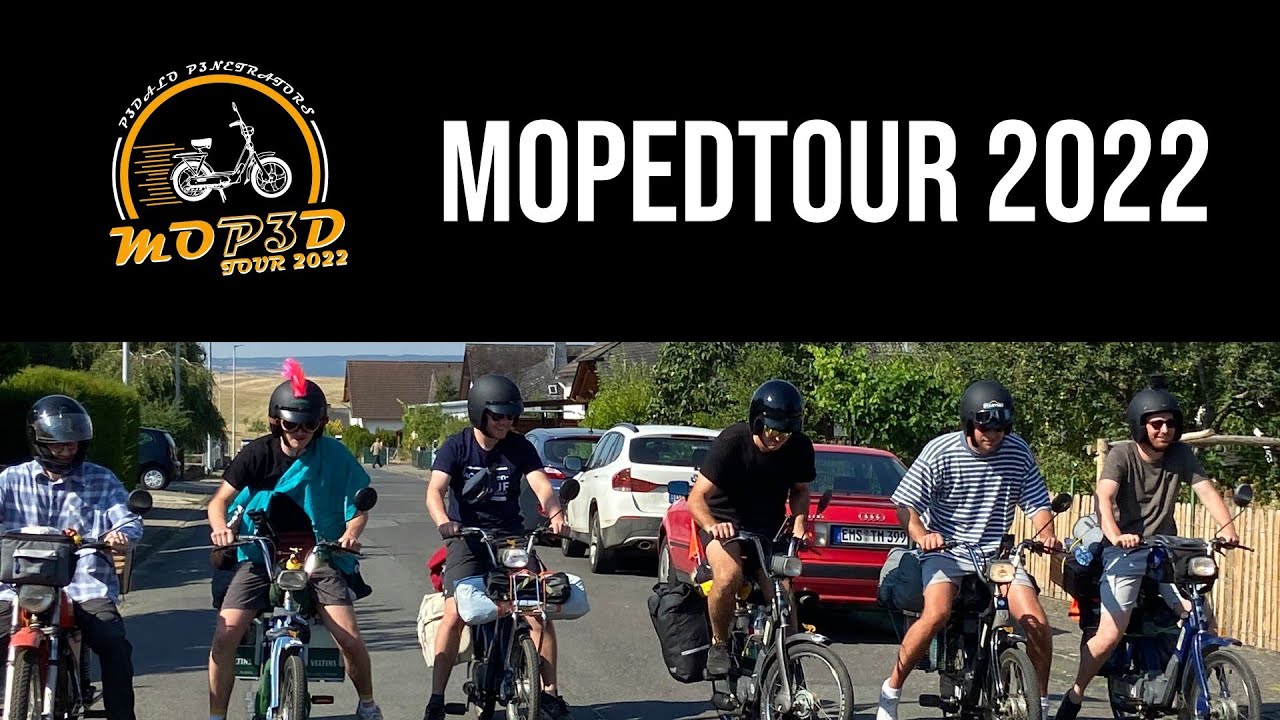 8 Tage mit dem Moped: Einfach mal drauf los fahren 🛵💨 | Mopedtour 2022 ...