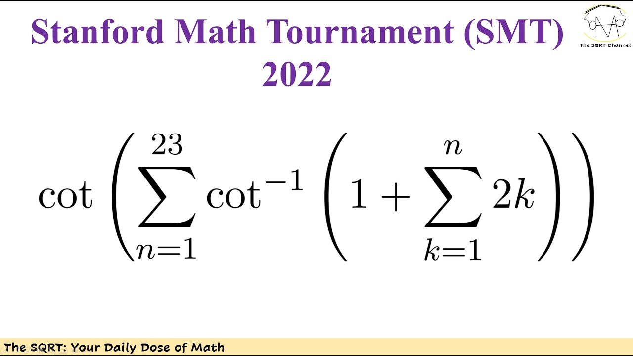 Stanford Math Tournament 2022 - YouTube