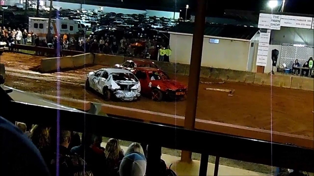 DEMOLITION DERBY: 4 CYLINDERS!! - YouTube