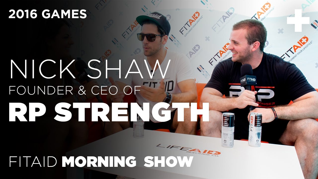 FitAID Morning Show Ep.39 (2016 GAMES): Nick Shaw, Founder and CEO of ...