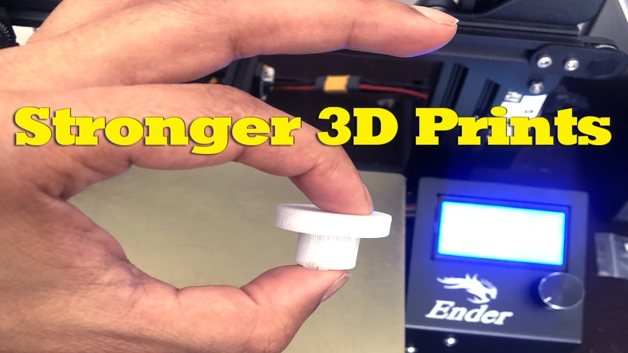 How to print strong 3D parts Ender 3 - YouTube Music