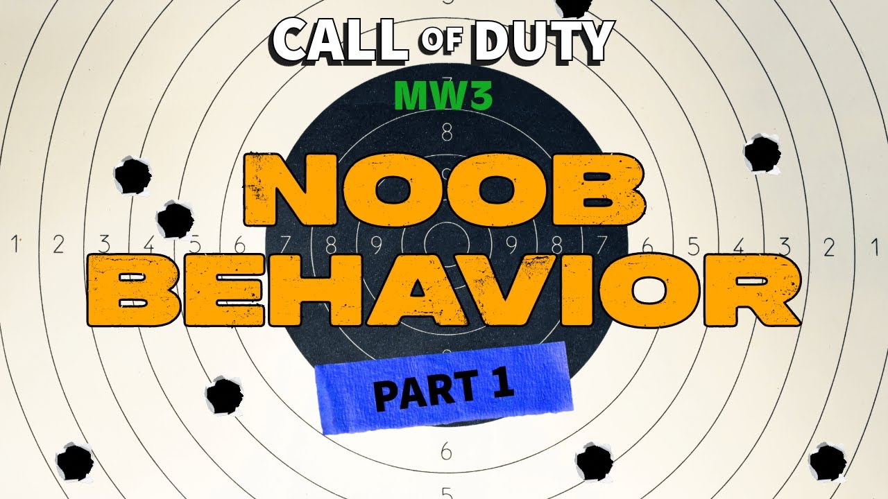 Noob Behavior Part 1 | COD MW3 | - YouTube