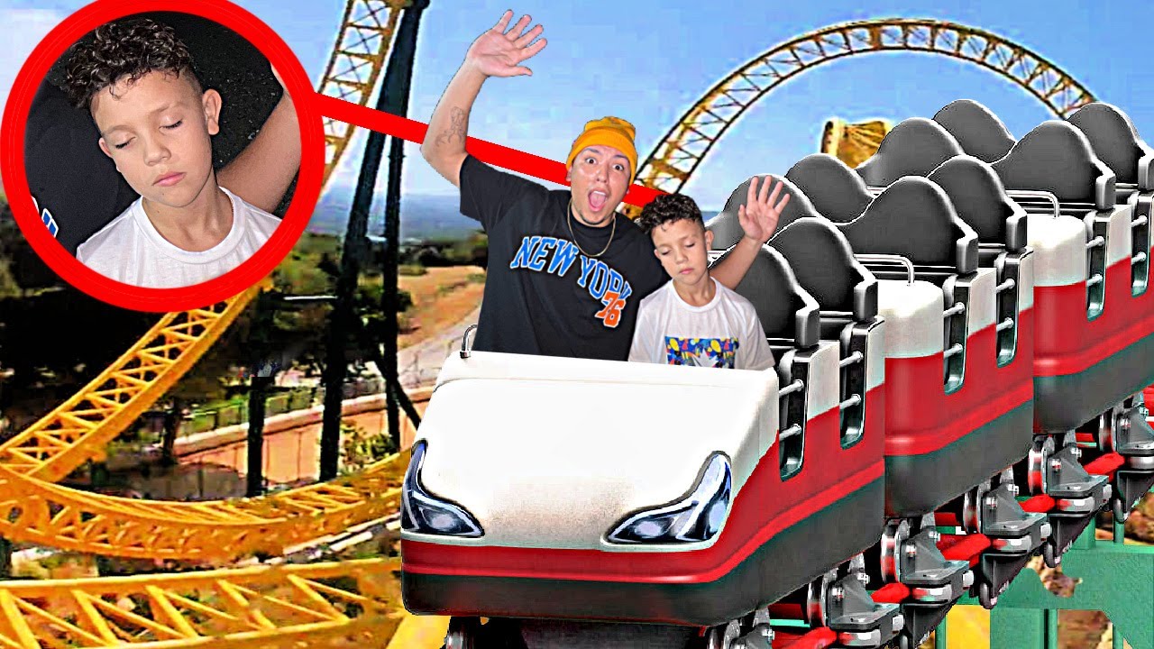 MY LITTLE BROTHER PASSED OUT ON A ROLLER COASTER! - YouTube