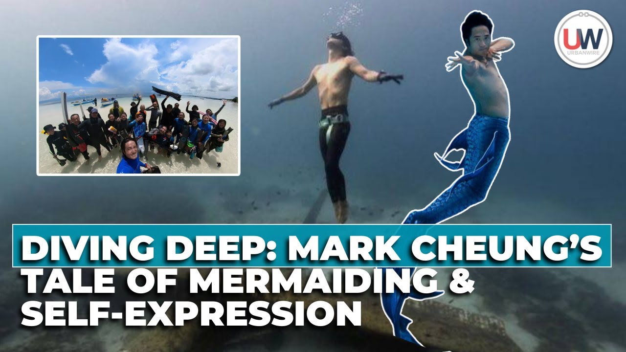 Diving Deep: Mark Cheung's Tale of Mermaiding and Self-Expression - YouTube