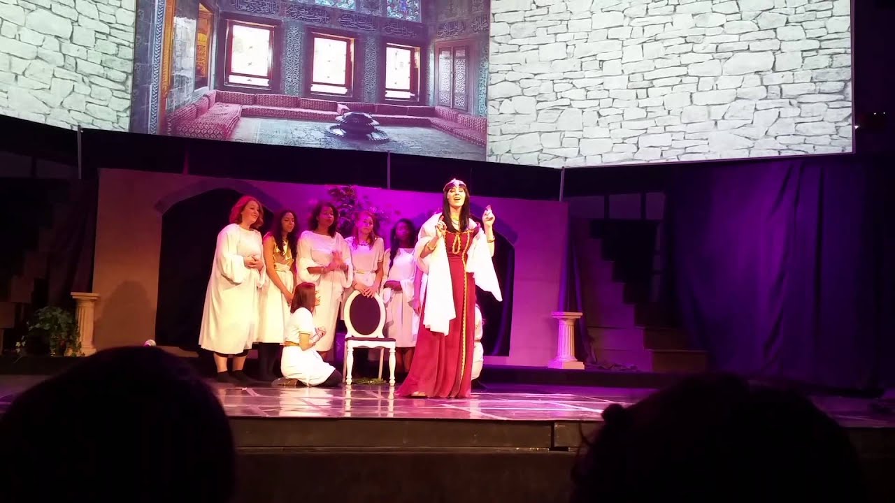 QUEEN Vashti played by my daughter Danny--5.22.15 - YouTube