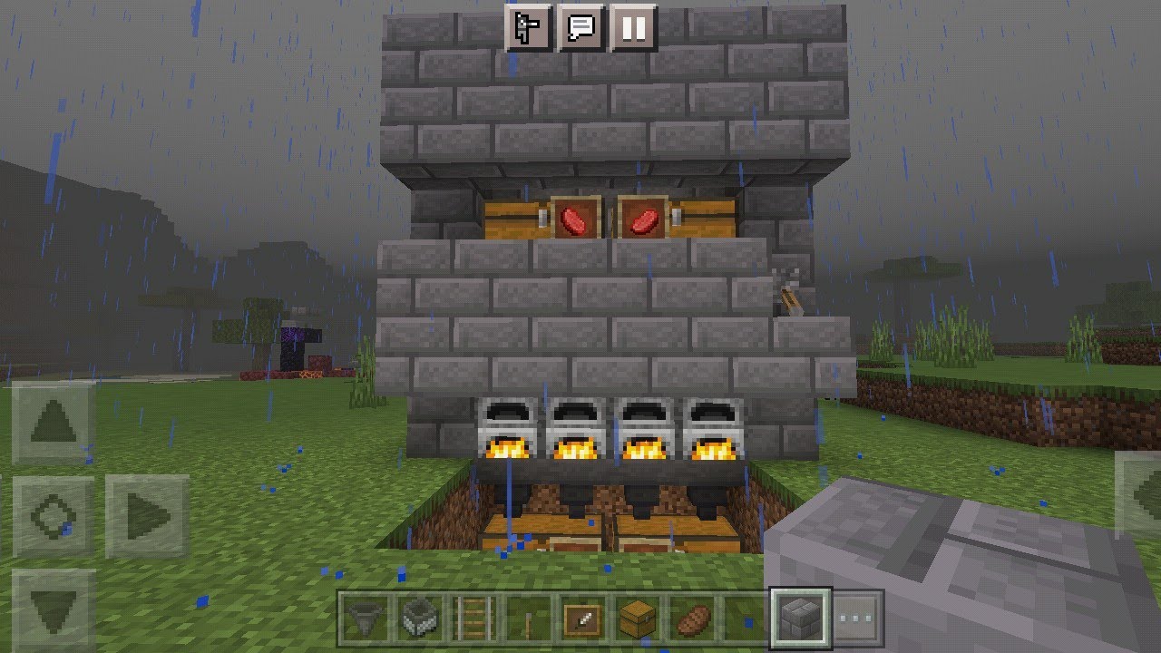 HOW TO MAKE AUTOMATIC COOKING MACHINE IN MINECRAFT? || #minecraft #mcpe ...