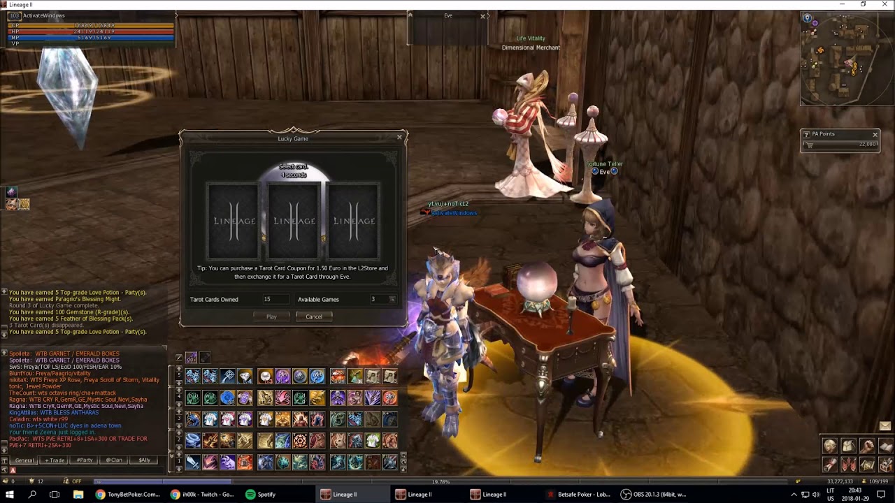 35 tarots cards L2 eu official RAMONA - YouTube