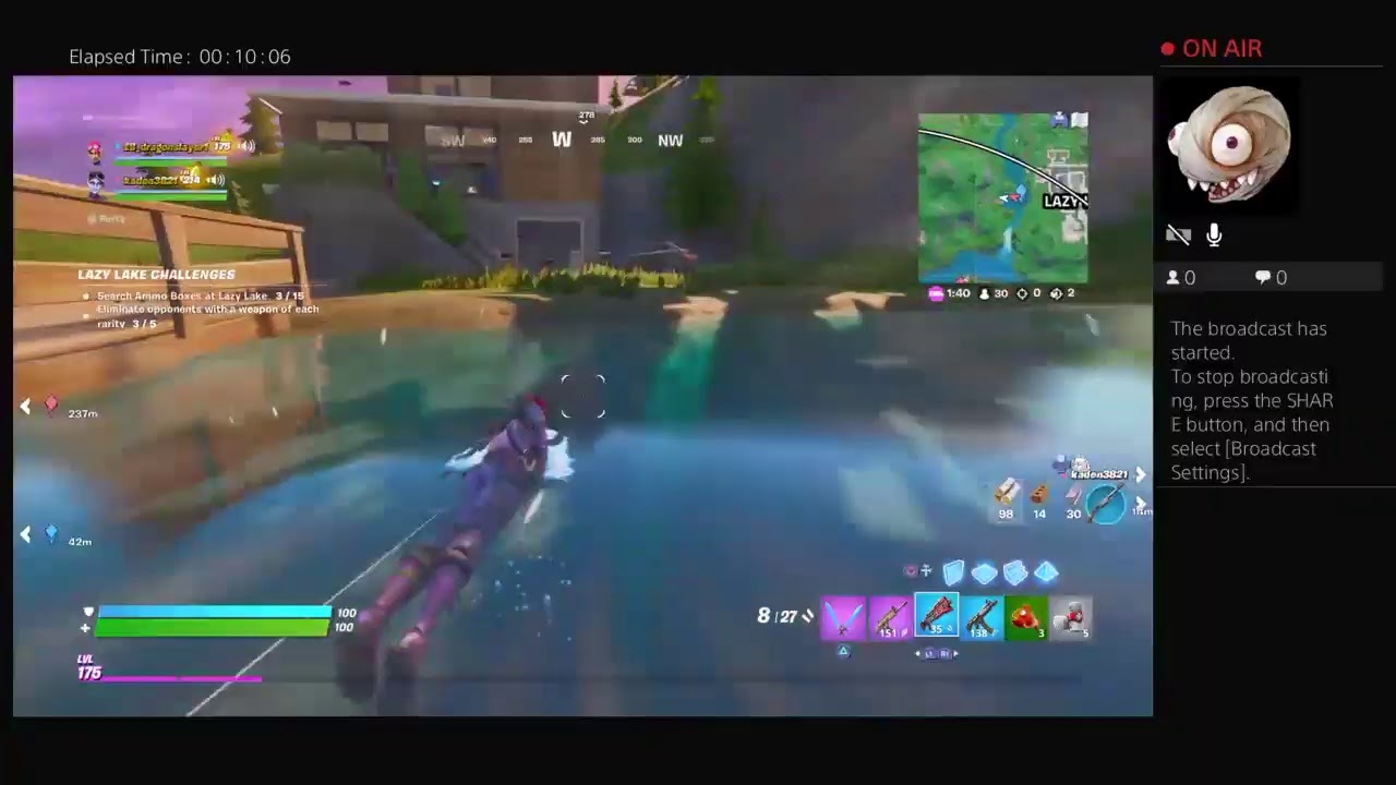 Playing fortnite with hpk_Beamboy go sub - YouTube