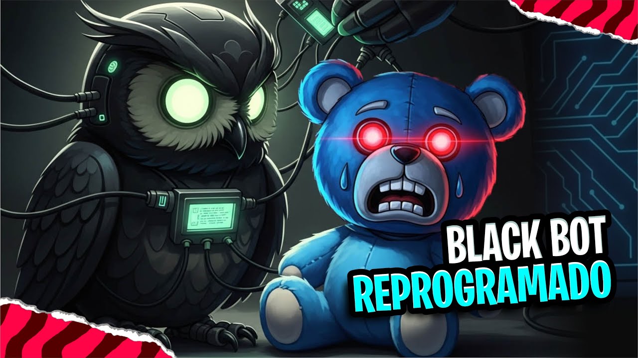 BLACK BOT FOI REPROGRAMADO BLUE BOT CORRE PERIGO - YouTube