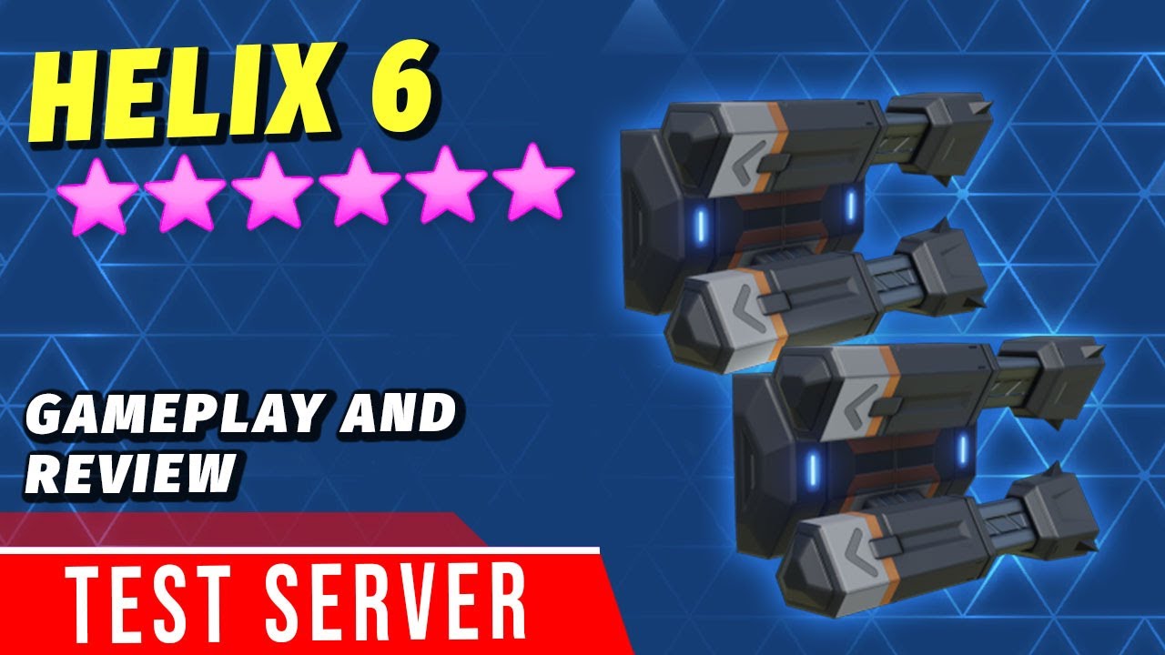 Helix 6 Review: The new javelin/mortar meta weapon | Mech Arena - YouTube